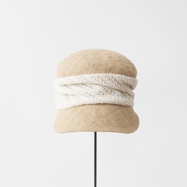 jute drape cap