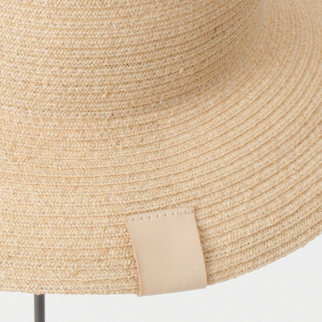 raffia braid bucket hat