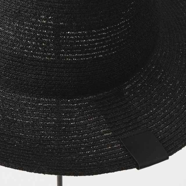 raffia braid bucket hat