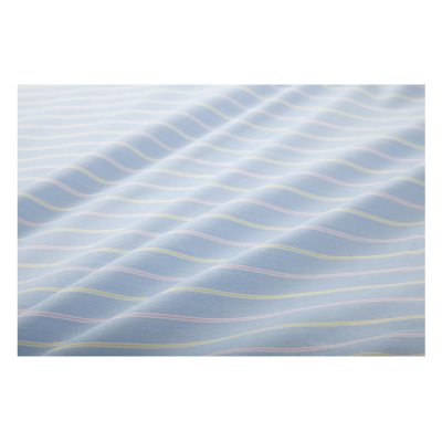 [カゼン] KAZEN 【ブルーに映えるストライプが爽やかなロングセラーの患者衣】男女兼用 患者衣（甚平型） 285-98 メディカルウェアジャパン