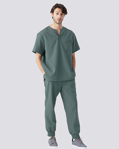 [ディッキーズ] Dickies 【人気のディッキーズからスタンドカラー・スキッパータイプの新提案アイテム】 男女兼用 スクラブ 7090SC ...