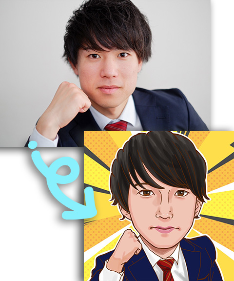 似顔絵イラスト(データのお渡し) memart