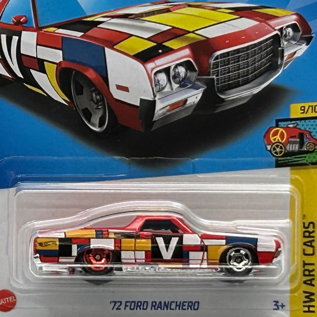2023 HW Art Cars / '72 Ford Ranchero / '72 フォード ランチェロ