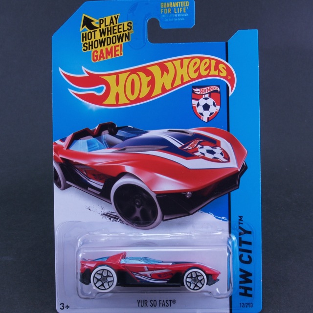 2014 HW CITY / Yur So Fast (RED) / ユゥソーファスト