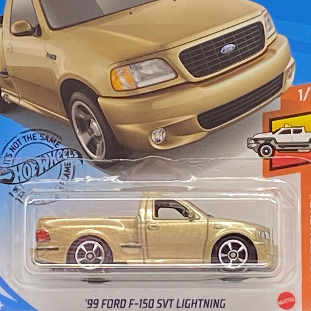 2020 HW Hot Trucks / '99 Ford F-150 SVT Lightning / '90 フォード F-150 SVT ...