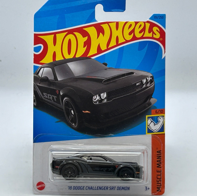 2023 Muscle Mania 18 Dodge Challenger Srt Demon 18 ダッジ チャレンジャー