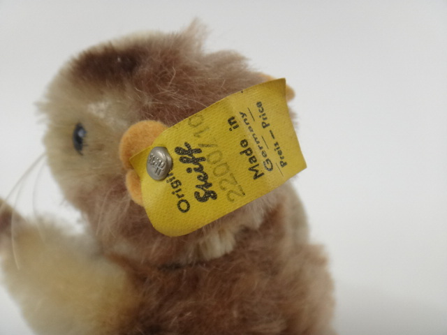 アンティーク シュタイフ マーモット Steiff Piff Marmot 10cmサイズ