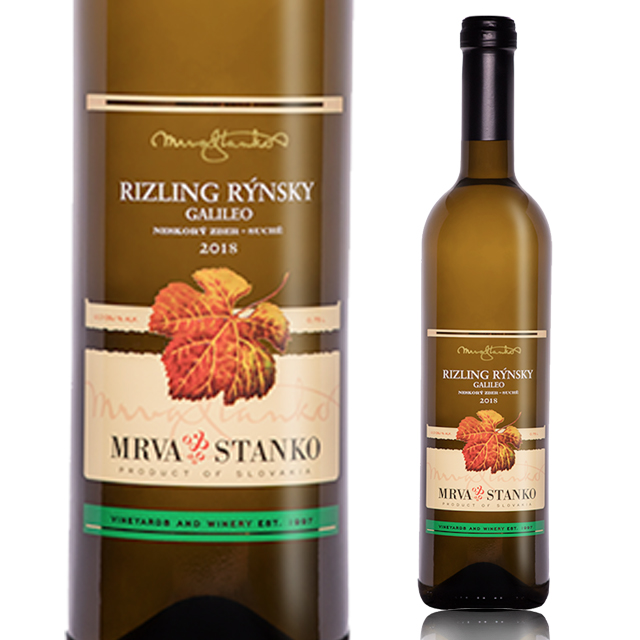 【スロバキア産】白ワイン リースリング 《Rizling Rynsky》 [Mrva&Stanko]
