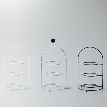 high tea stand 3tiers(ハイティースタンドスリーティアーズ) _18φ31H SILVER/550-100-700 ドライ ...