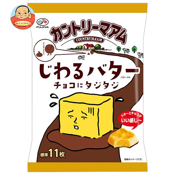 不二家 カントリーマアム じわるバター チョコにタジタジ 122g×18袋入