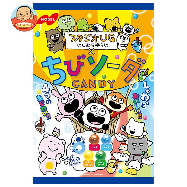 ノーベル製菓 スタジオUG ちびソーダ 80g×6袋入