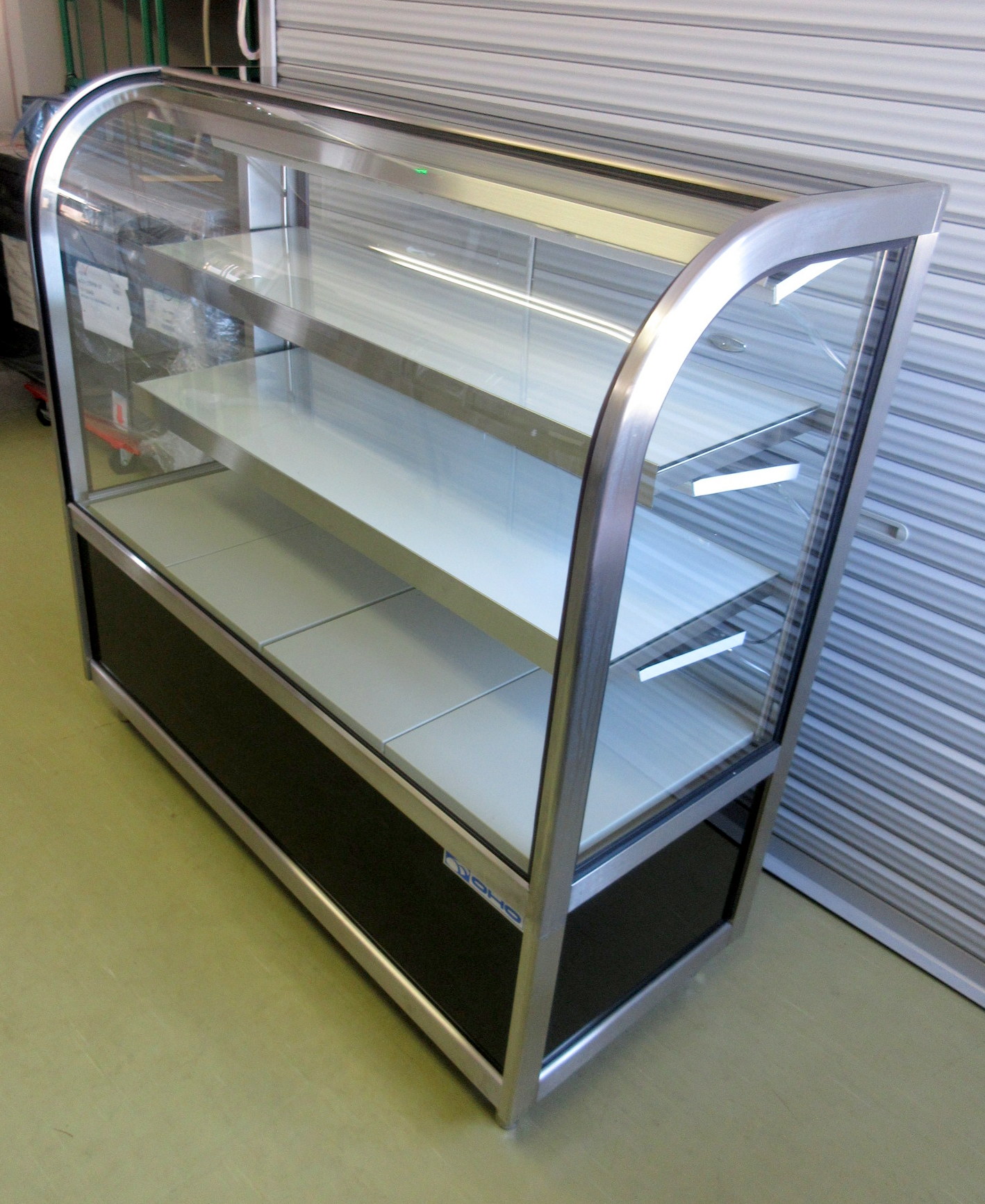 2019年 大穂製作所 冷蔵ショーケース OHGU-Tf-1200B W1200×D500×H1150mm 単相100V 8～15℃ キャスターなし