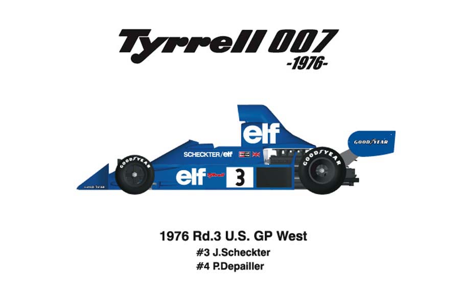 1/12scale Conversion Kit : TYRRELL 007