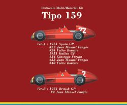 1/43scale Multi-Material Kit : Tipo159