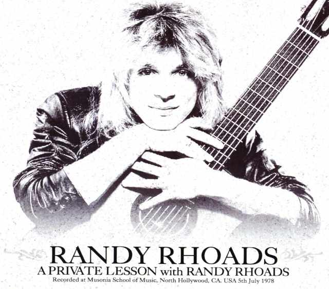 Randy Rhoads ランディ・ローズ/California,USA 1978 Private Lesson
