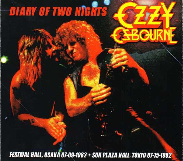 Ozzy Osbourne オジー・オズボーン/Osaka & Tokyo,Japan 1982