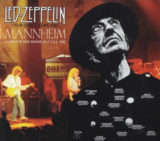 Led Zeppelin レッド・ツェッペリン/Germany 1980 2Days Complete