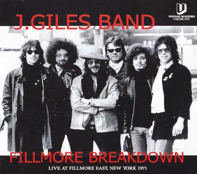 J.Giles Band J・ガイルズ・バンド/NY,USA 1971