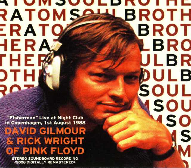 David Gilmour Rick Wright Pink Floyd/Copenhagen 1988