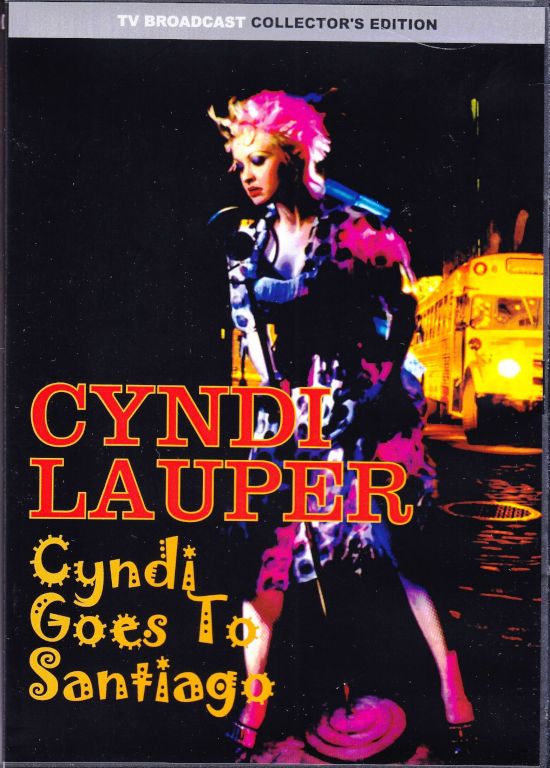 Cyndi Lauper シンディ・ローパー/Chile 1989