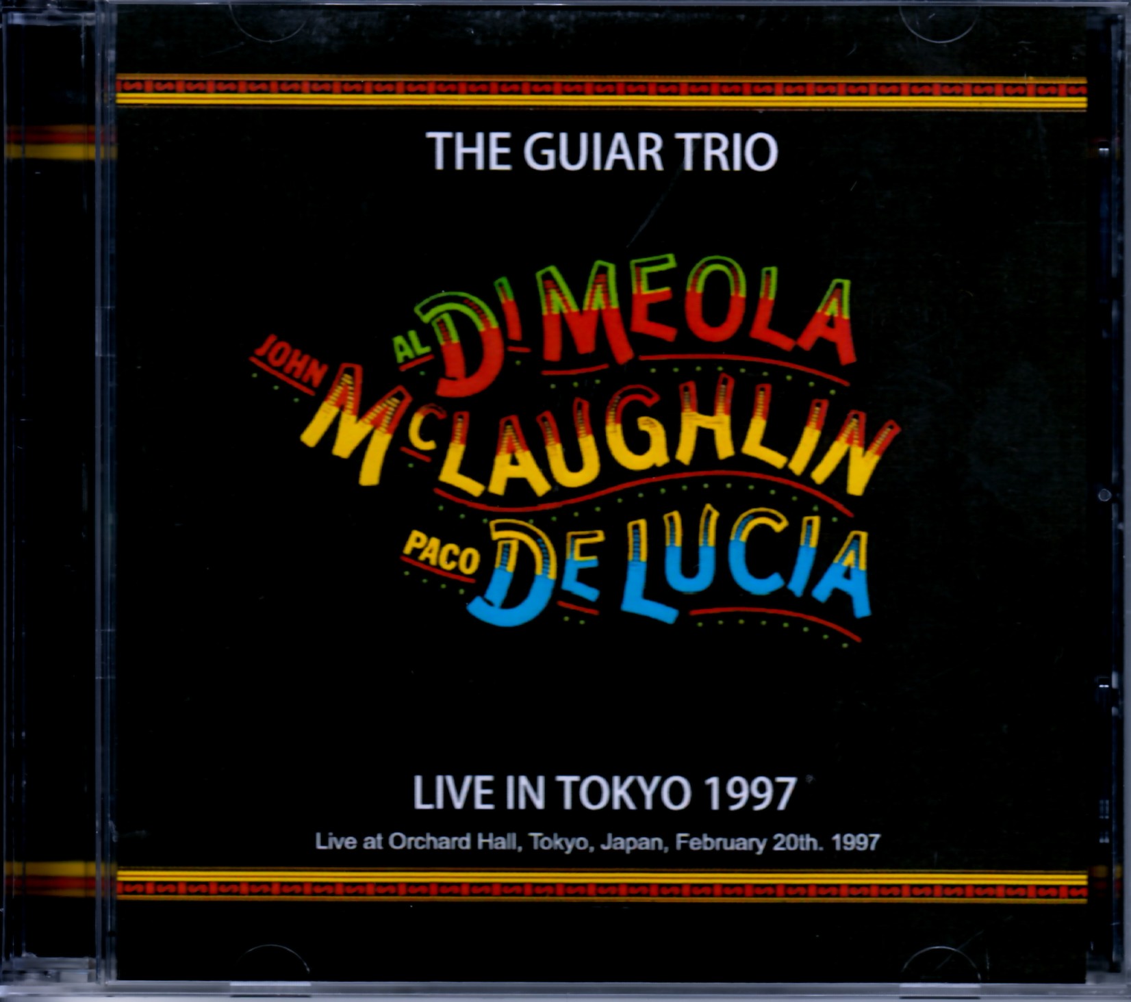 The Guitar Trio Al di Meola,John McLaughlin,Paco de Lucia/Tokyo,Japan 1997