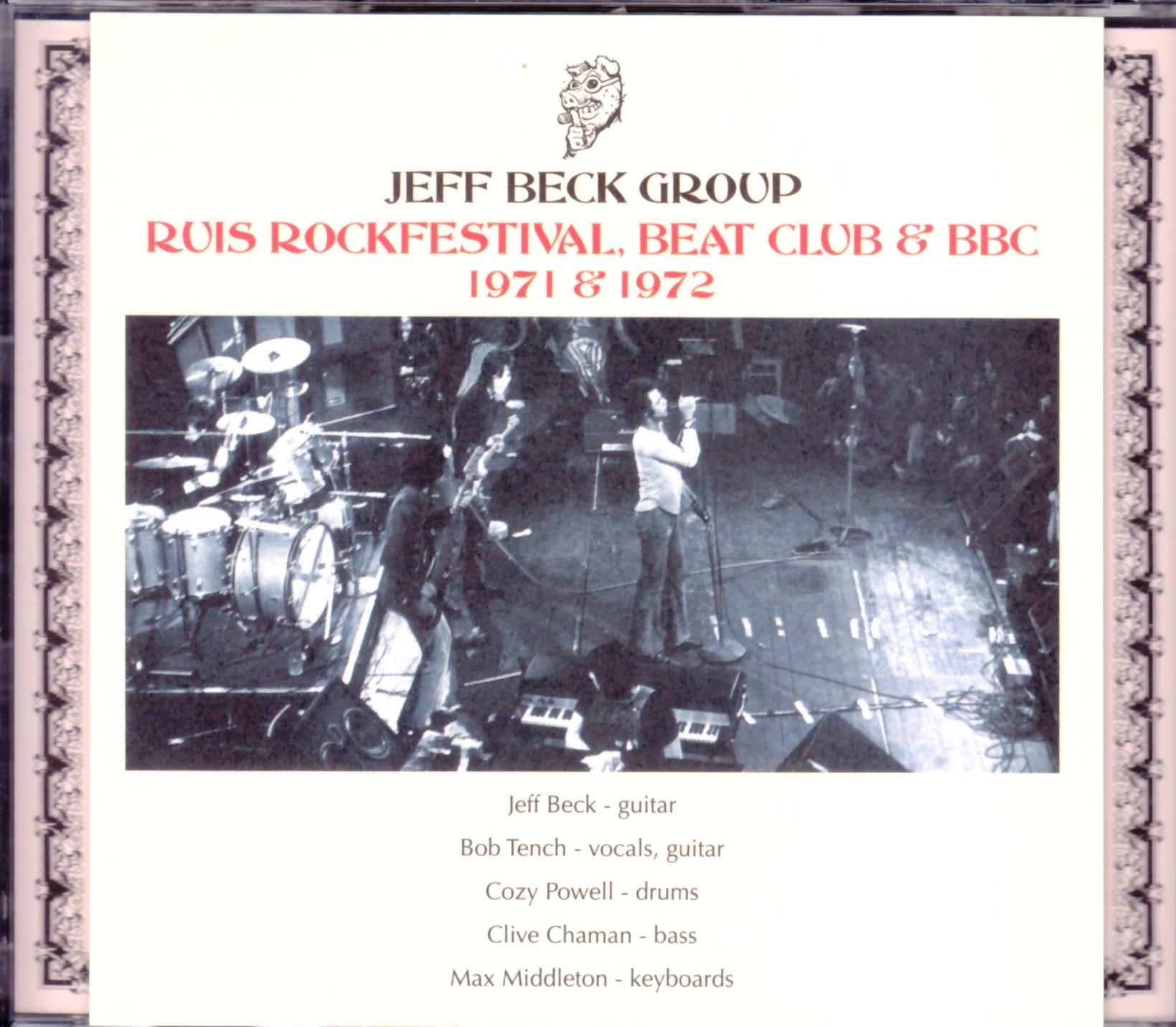 Jeff Beck Group ジェフ・ベック/Europe Tour 1970’s Collection