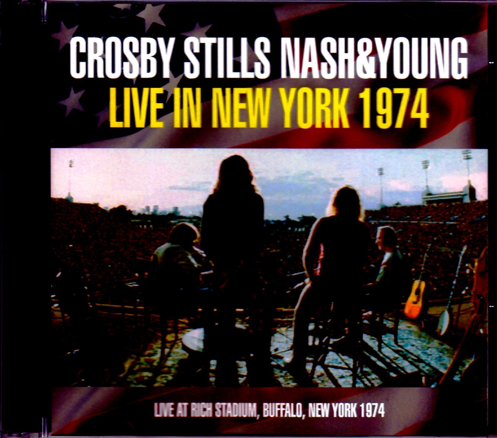 CSN & Y Crosby,Stills Nash & Young クロスビー・スティルス・ナッシュ・アンド・ヤング/NY,USA 1974