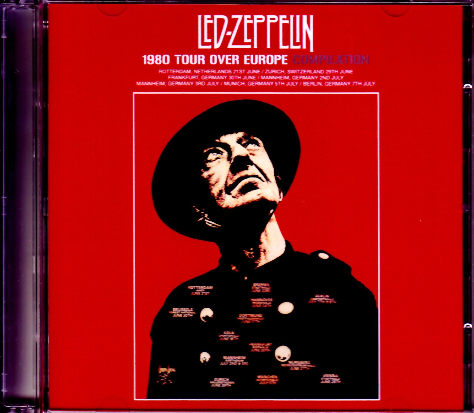 Led Zeppelin レッド・ツェッペリン/Europe Tour Compilation 1980