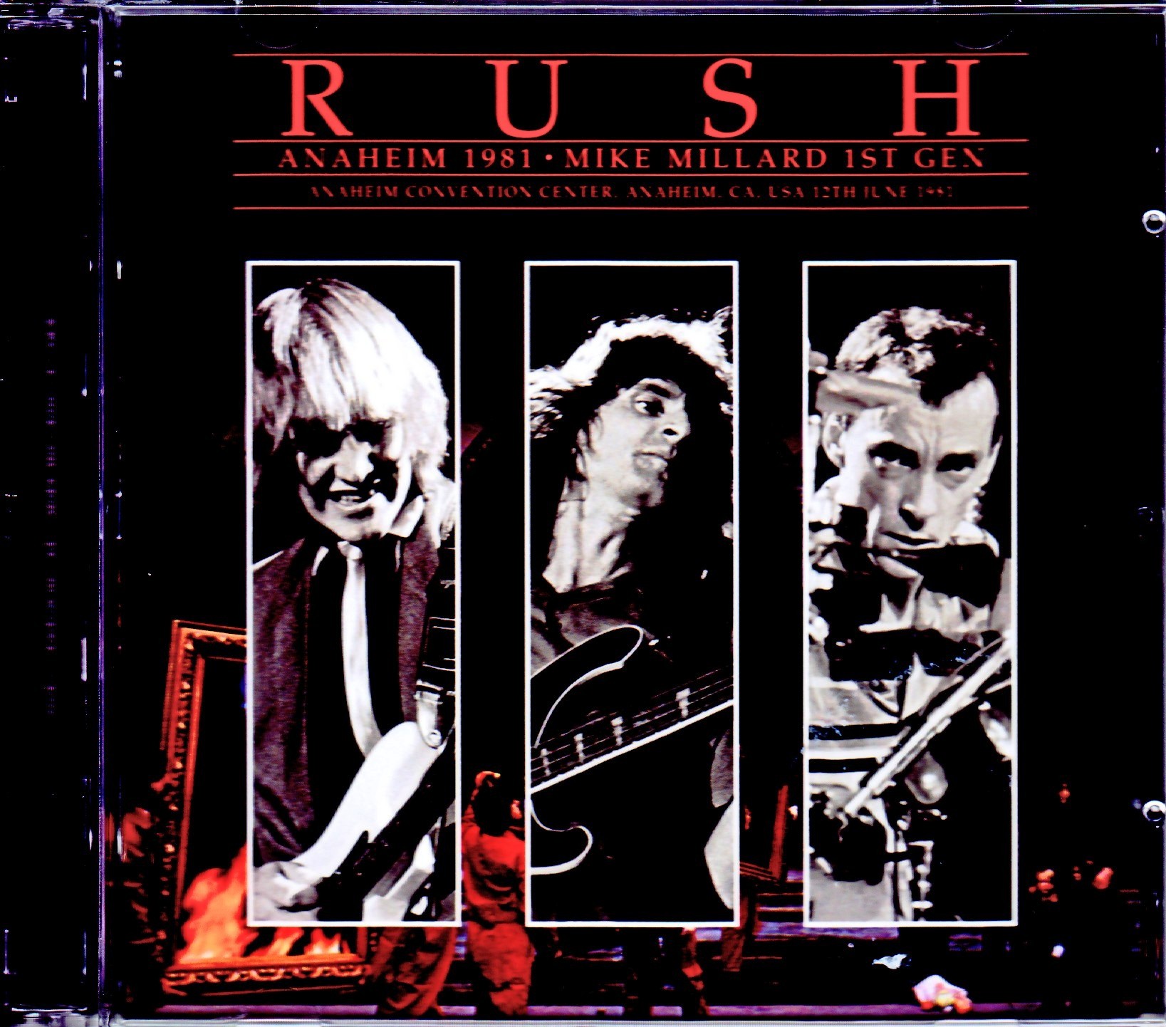Rush ラッシュ/CA,USA 6.12.1981