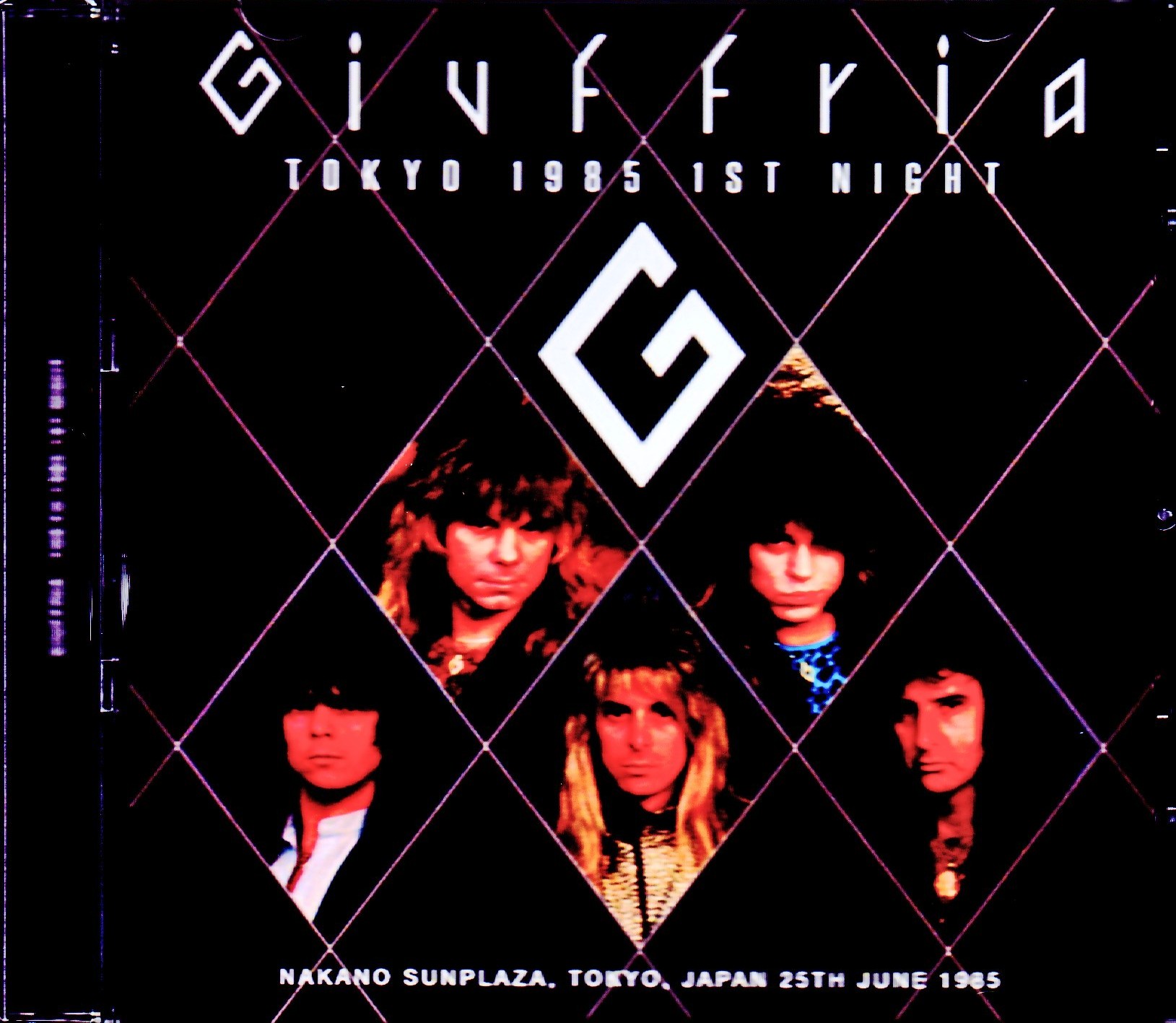 Giuffria ジェフリア/Tokyo,Japan 2.25.1985