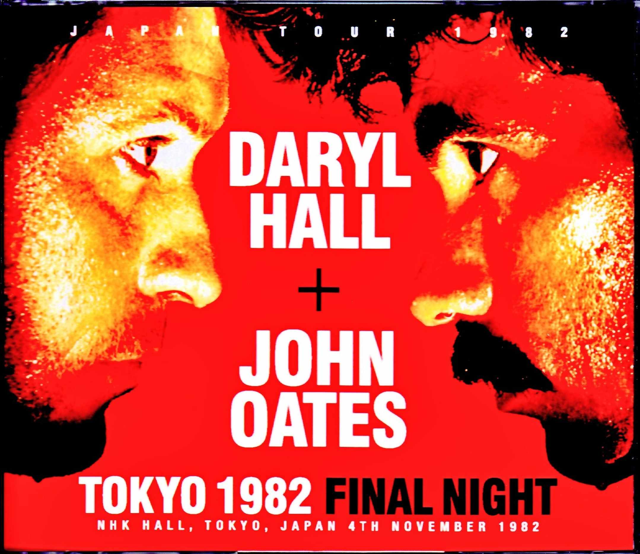 Hall & Oates ホール・アンド・オーツ/Tokyo,Japan 11.4.1982 S & V