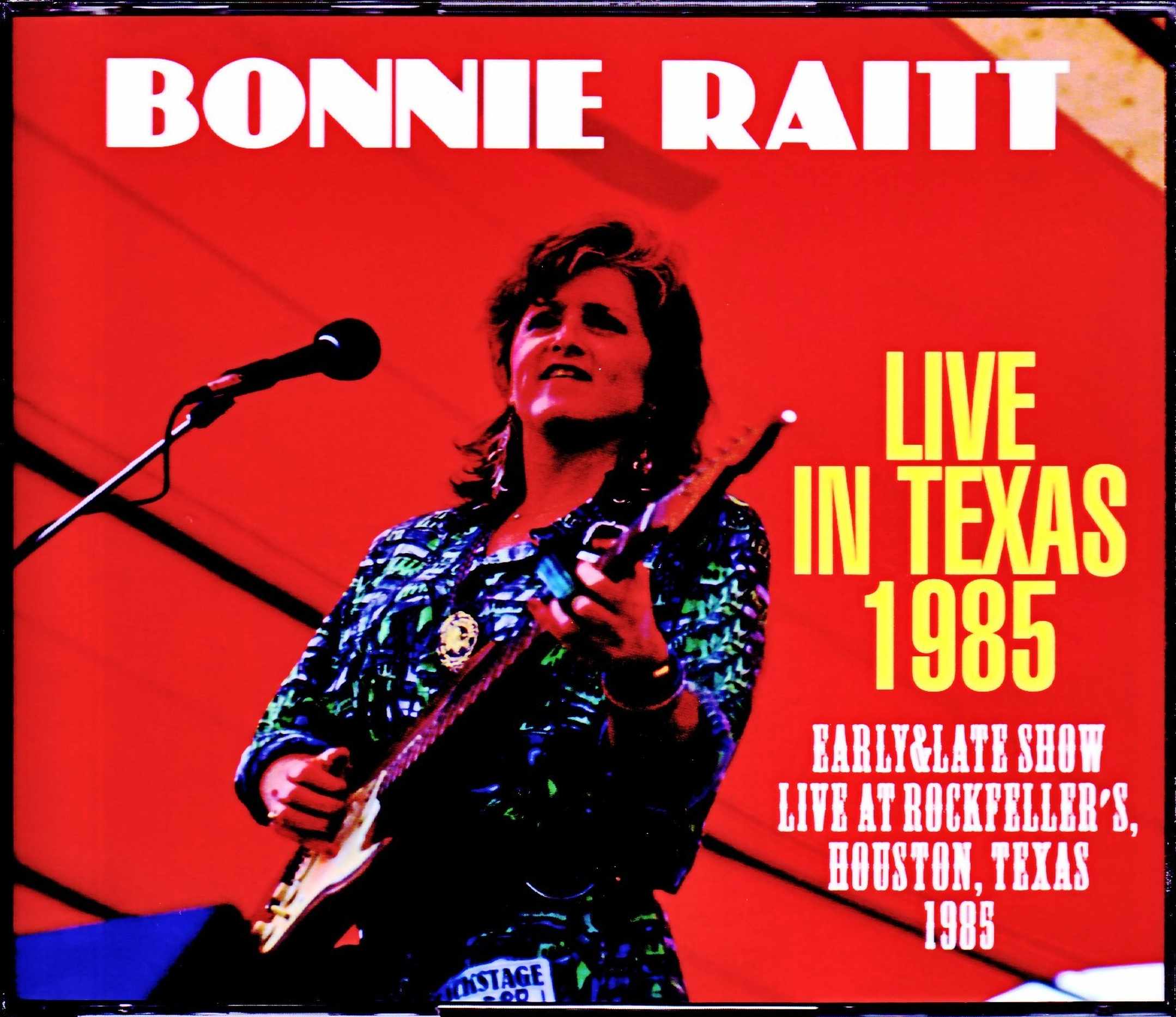 Bonnie Raitt ボニー・レイット/TX,USA 1985