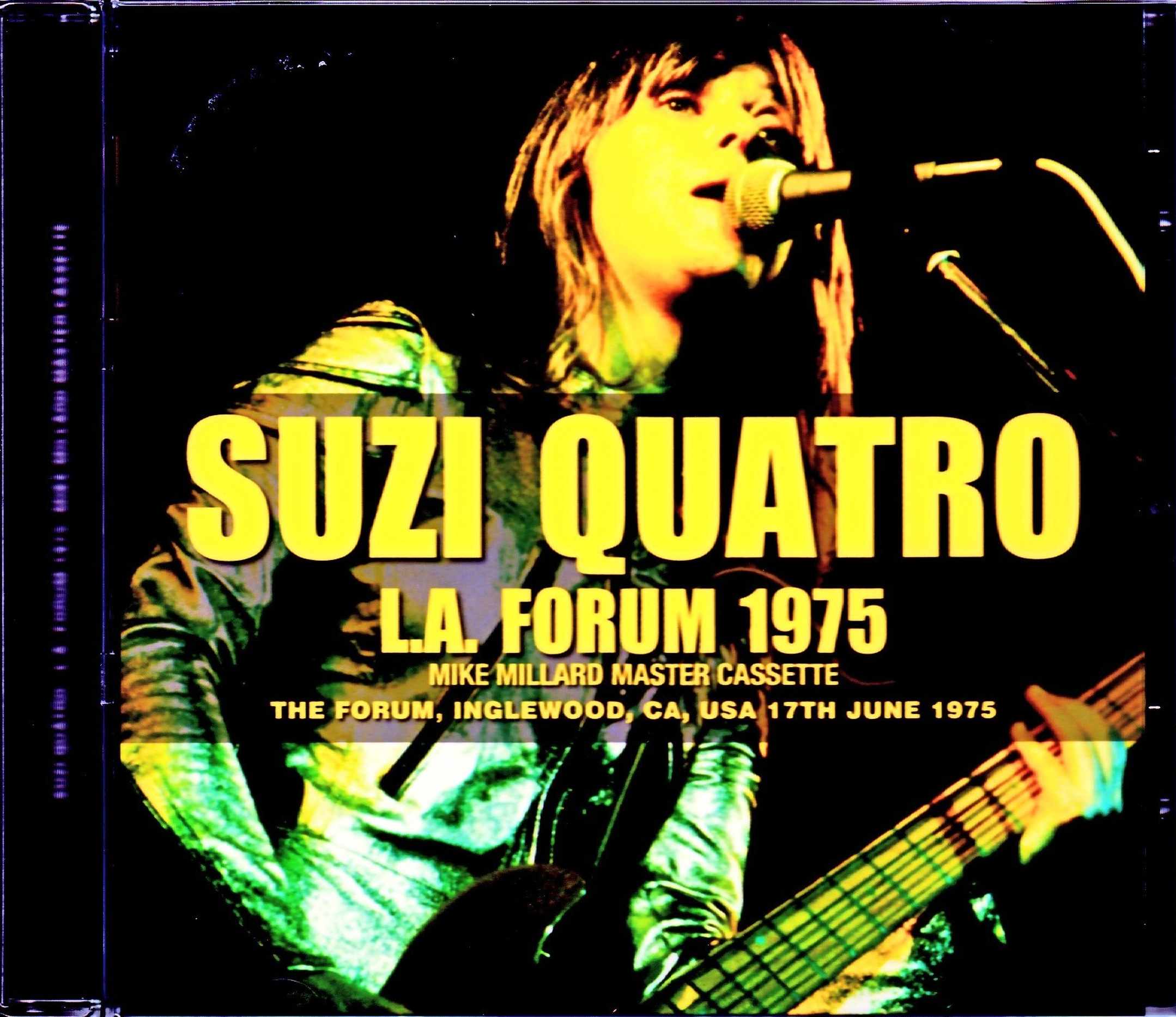 Suzi Quatro スージー・クワトロ/CA,USA 1975 Mike Millard Master Cassette
