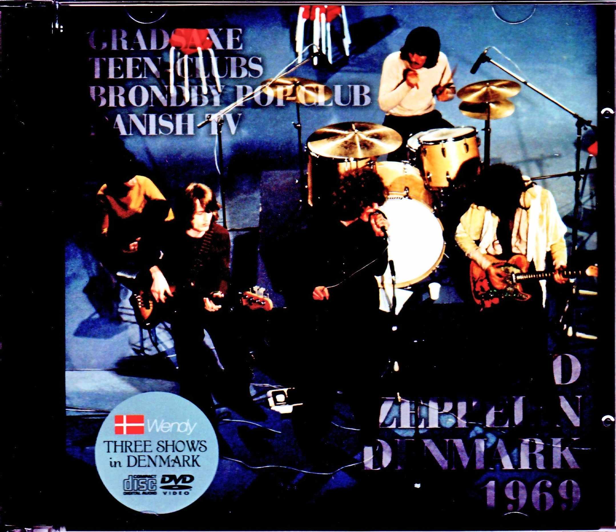 Led Zeppelin レッド・ツェッペリン/Denmark 1969 2Days S & V