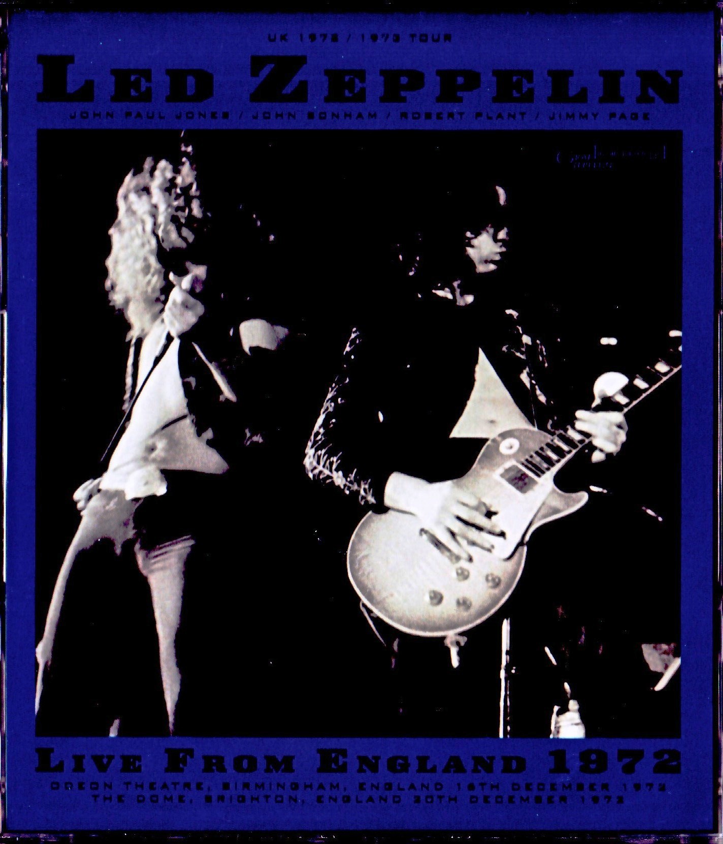 Led Zeppelin レッド・ツェッペリン/England,UK 1972 2Days