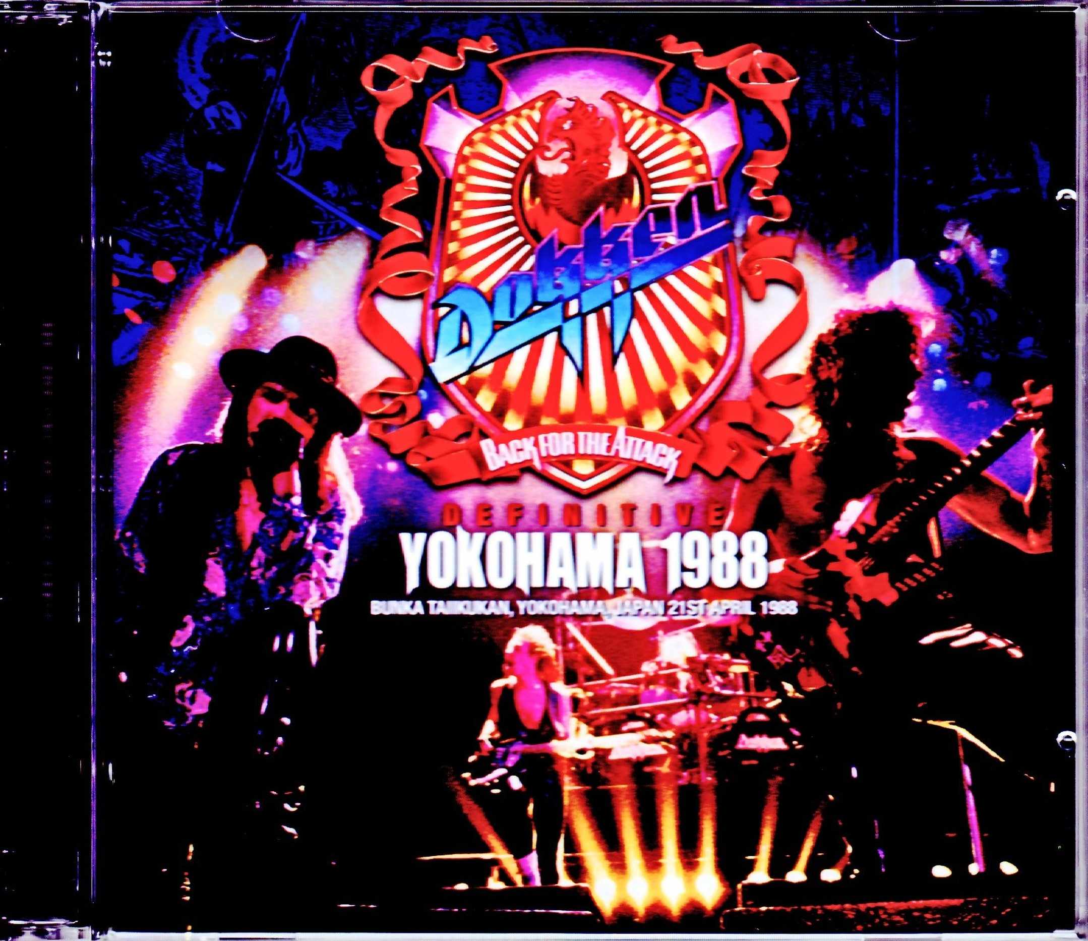 Dokken ドッケン/Kanagawa,Japan 1988 Upgrade