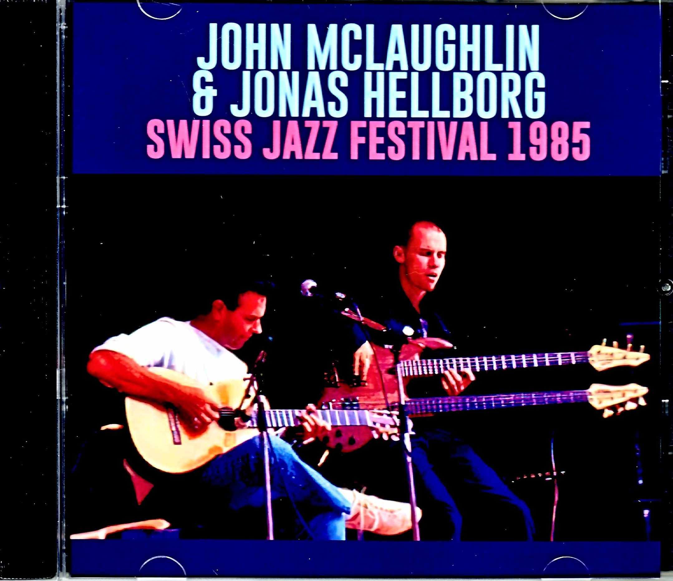 John McLaughlin Jonas Hellborg ジョン・マクラフリン ヨナス・エルボーグ/Switzerland 1985