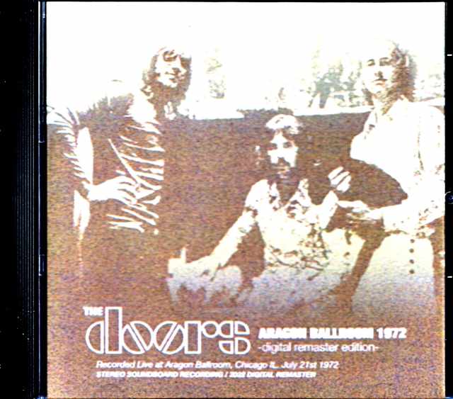 Doors ドアーズ/IL,USA 1972 2022 Digital Remaster