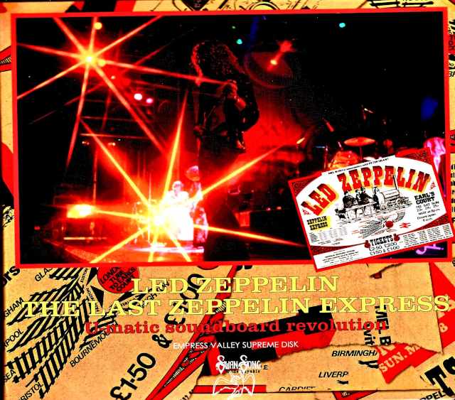 Led Zeppelin レッド・ツェッペリン/London,UK 5.25.1975 U-Matic Soundboard Master ...