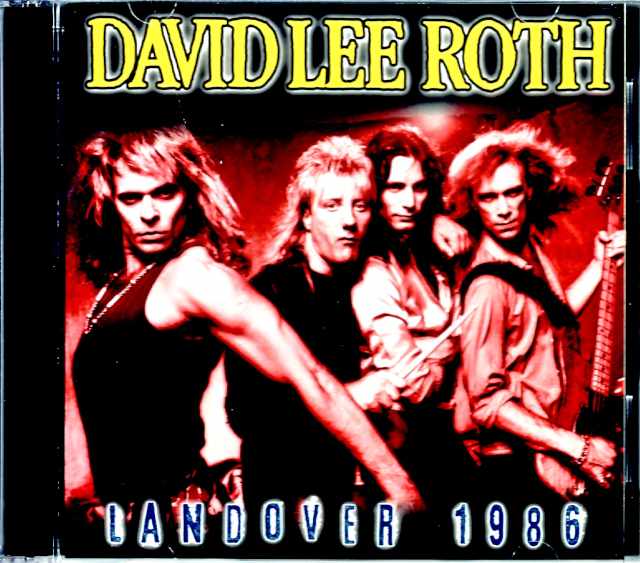 David Lee Roth デヴィッド・リー・ロス/MD,USA 1986 Complete