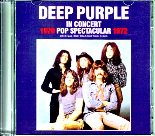 Deep Purple ディープ・パープル/London,UK 1972 Original BBC Transcription