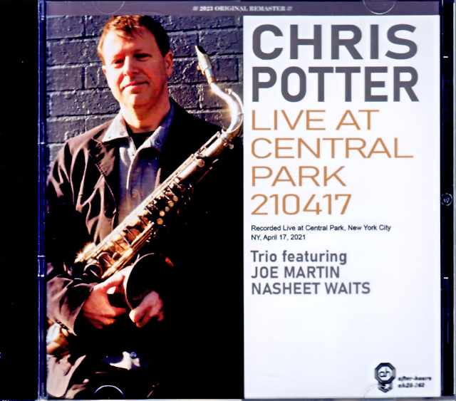 Chris Potter Quartet and Duo クリス・ポッター/NY,USA 4.17.2021 Complete