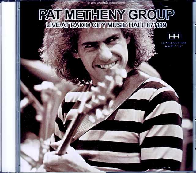 Pat Metheny Group Lyle Mays パット・メセニー ライル・メイズ/NY,USA 11.19.1987 Complete