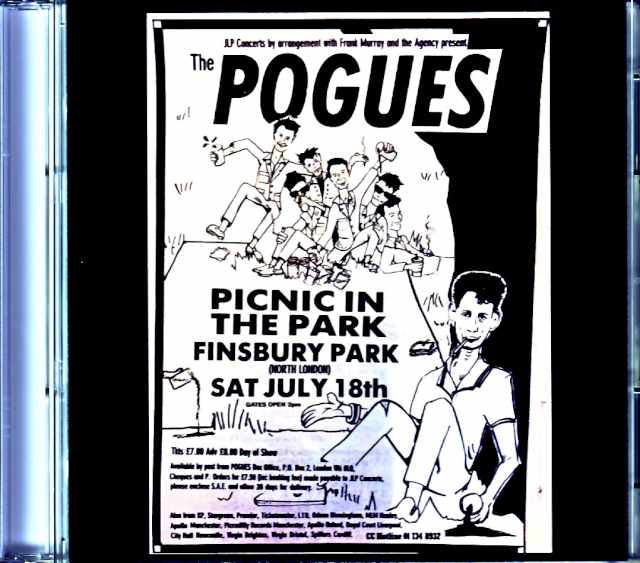 Pogues ポーグス/London,UK 1987