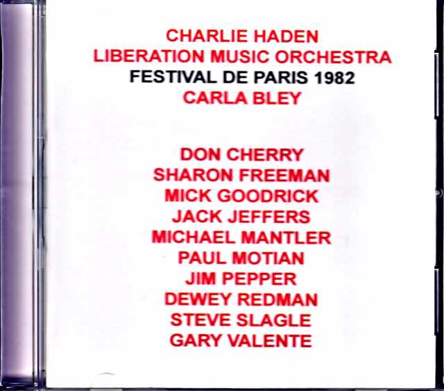 Charlie Haden Liberation Music Orchestra Carla Bley,Don Cherry チャーリー ...