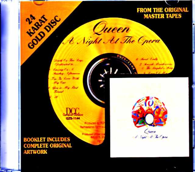 Queen クィーン/オペラ座の夜 A Night at the Opera Original DCC Compact Classics ...