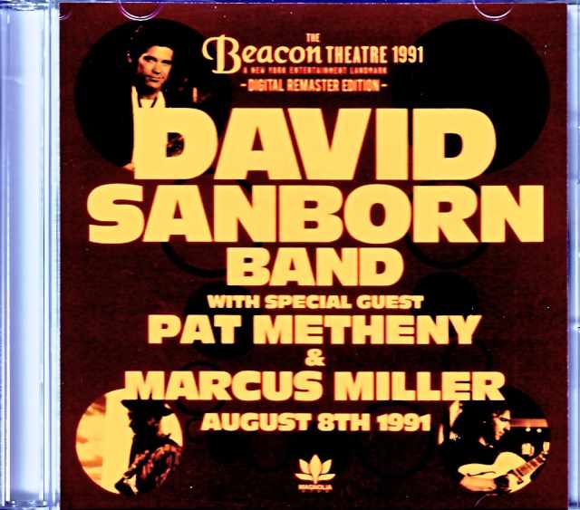 David Sanborn Charlie Haden デヴィッド・サンボーン チャーリー・ヘイデン/NY,USA 1991 Complete