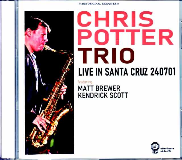 Chris Potter Trio クリス・ポッター/CA,USA 2024 Complete