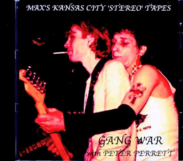 Gang War Johnny Thunders,Wayne Kramer,Peter Perret ギャング・ウォー/NY,USA 1980 ...