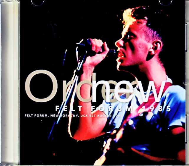 New Order ニュー・オーダー/NY,USA 1985
